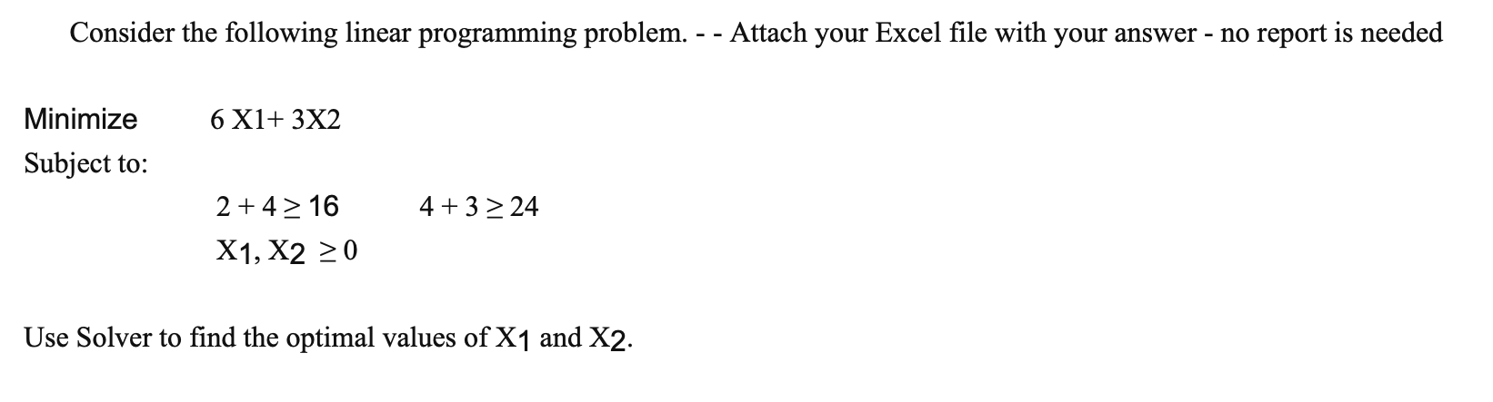 Consider the following linear programming problem. - | Chegg.com
