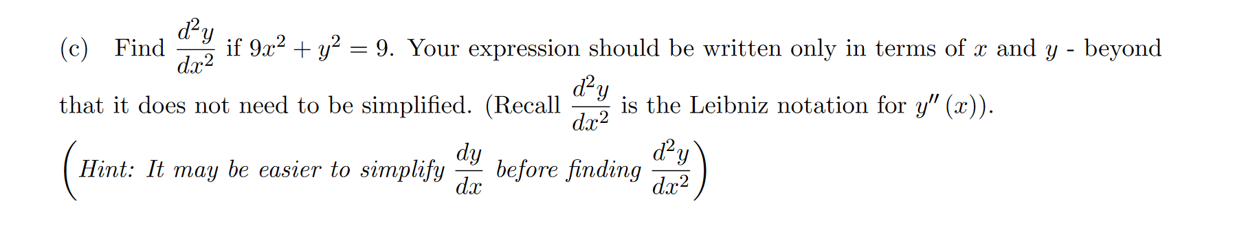 Solved (b) Consider the curve x2+y2=(2x2+2y2−x)2. Find the | Chegg.com