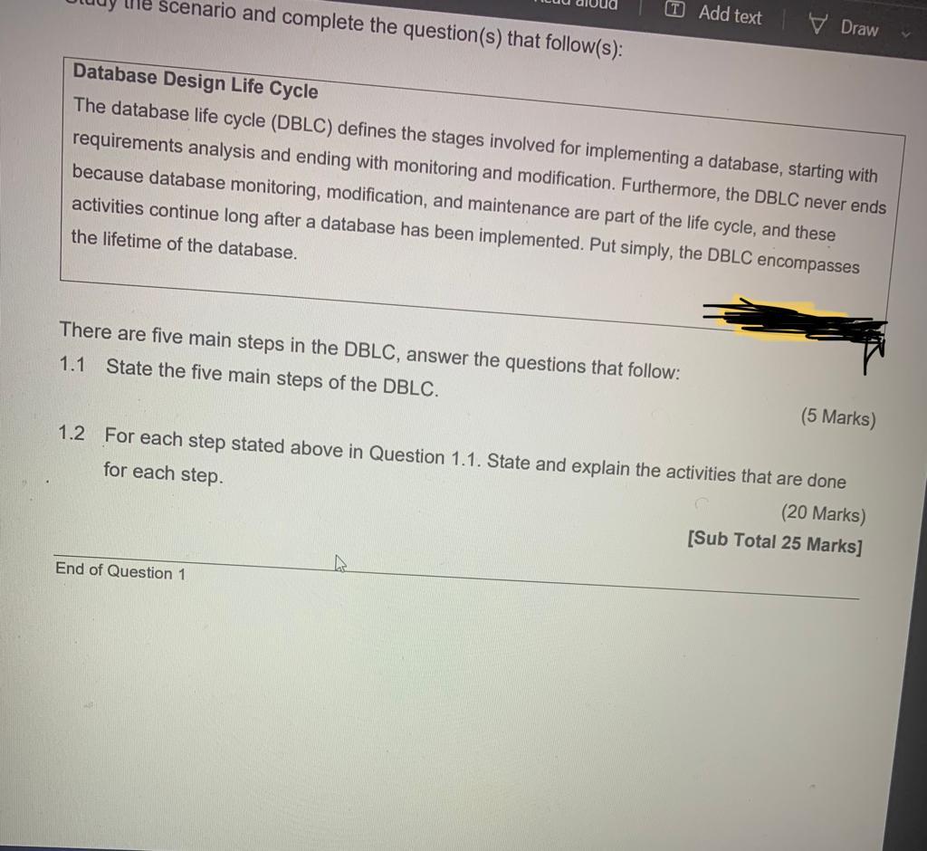 Solved scenario and complete the question(s) that follow(s): | Chegg.com