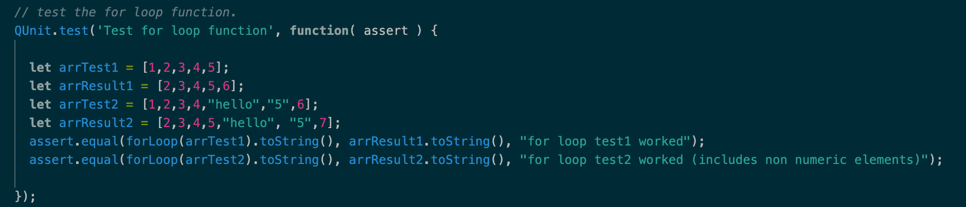 Solved JavaScript write code in this function to iterate | Chegg.com