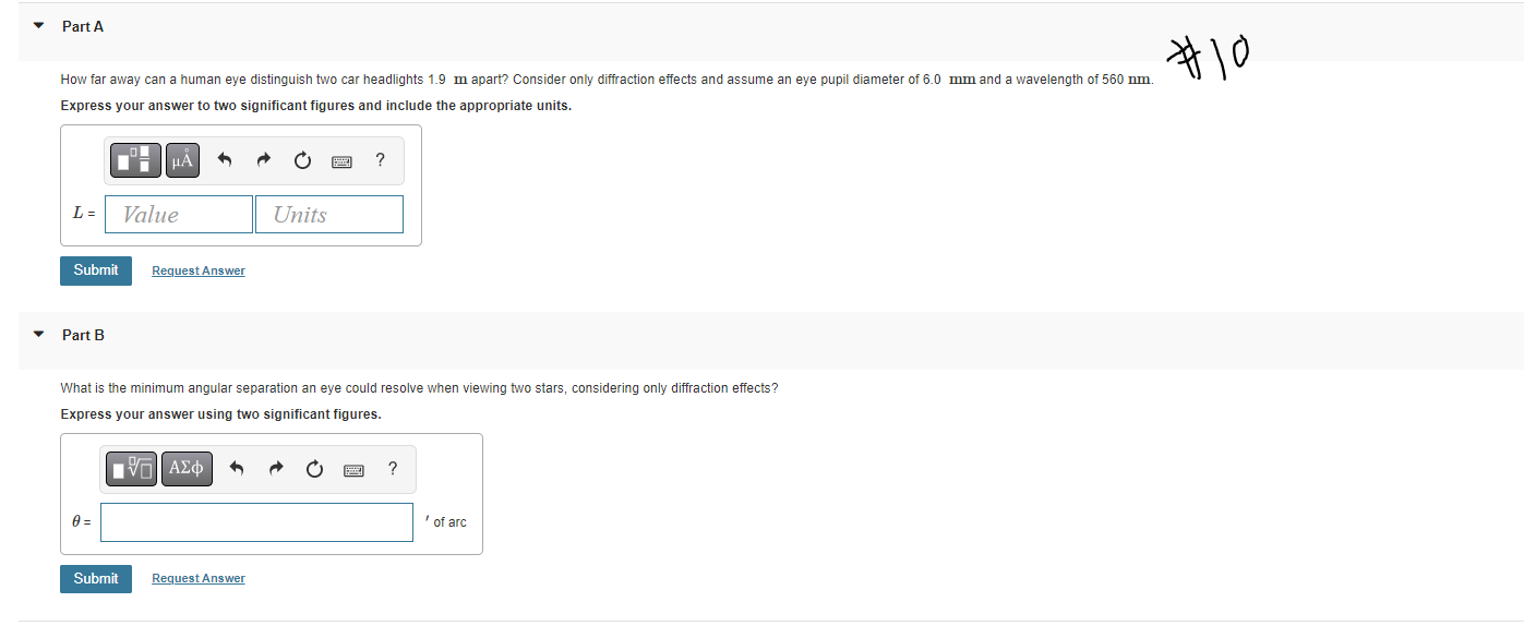 Solved Part A $10 Express your answer to two significant | Chegg.com