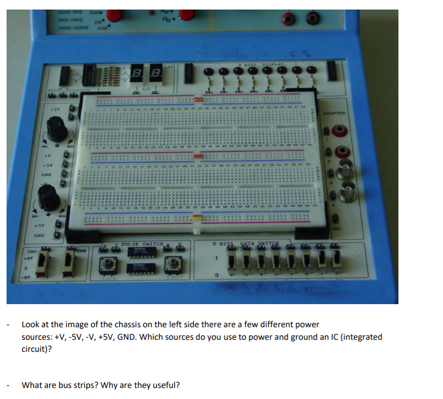 Solved GND SWA Look at the image of the chassis on the left | Chegg.com