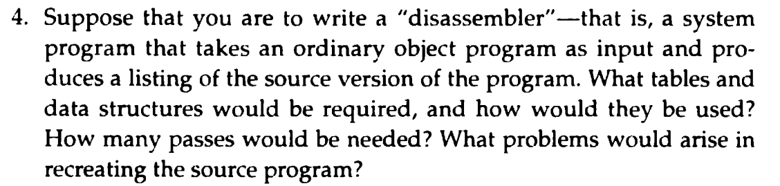Solved Suppose that you are to write a "disassembler" - | Chegg.com