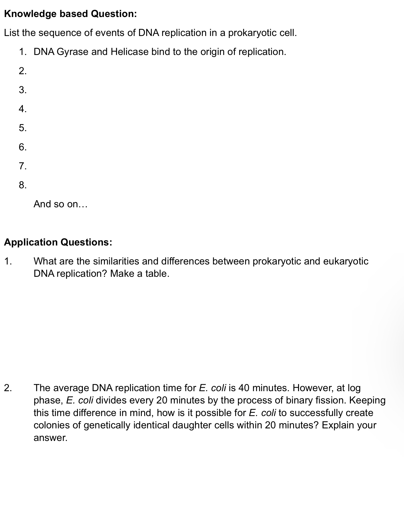 Solved Knowledge based Question:List the sequence of events | Chegg.com