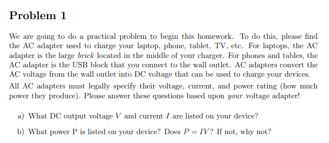 Solved Problem 1 We are going to do a practical problem to | Chegg.com