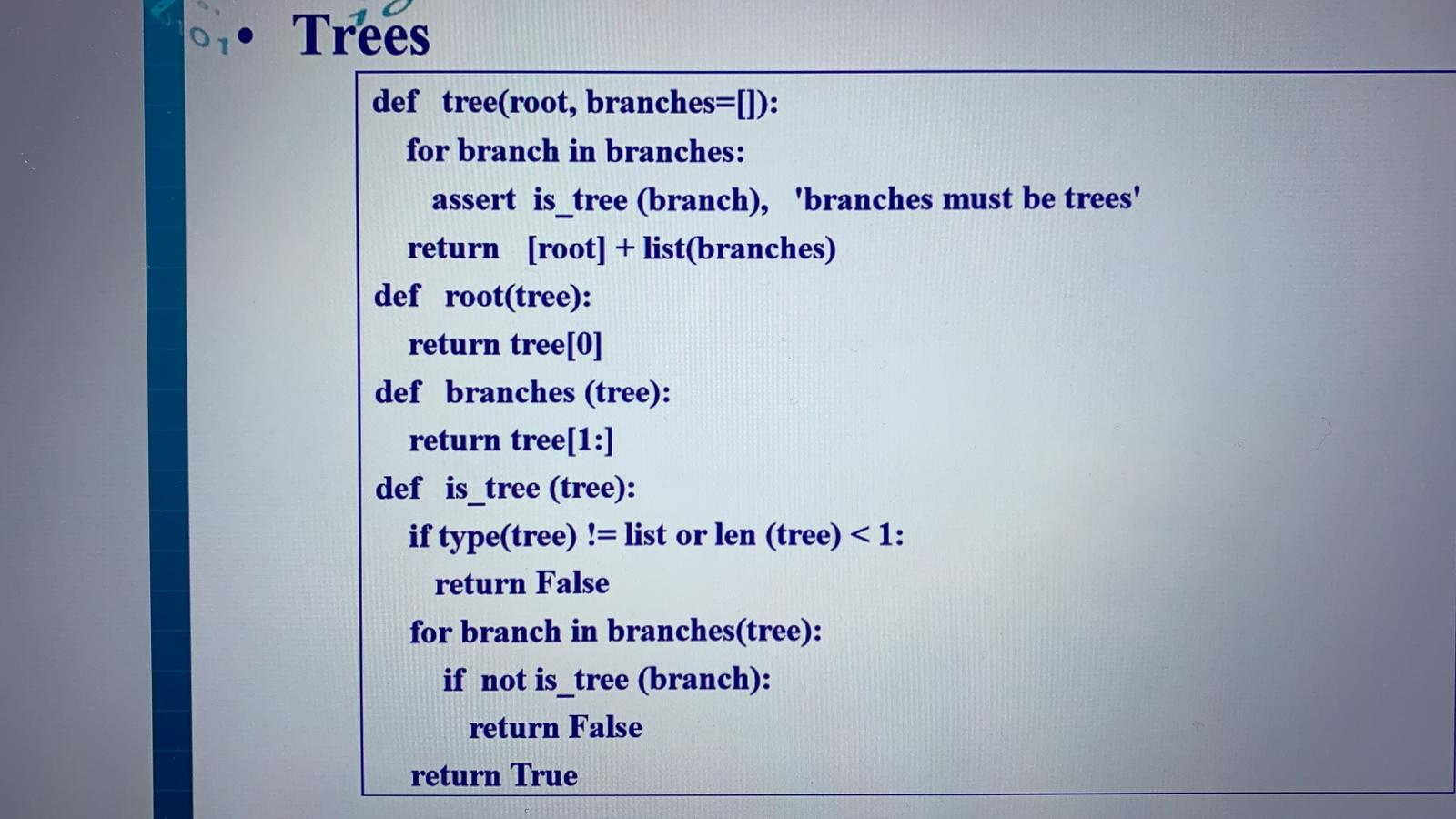 Solved 3. From tree construction functions on the handout, | Chegg.com