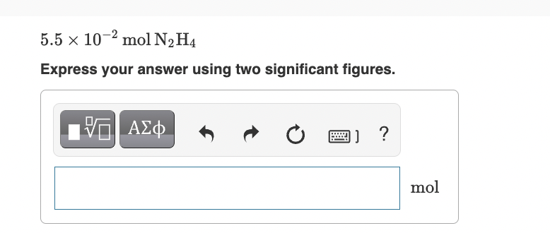 Solved For the reaction shown, calculate how many moles of | Chegg.com