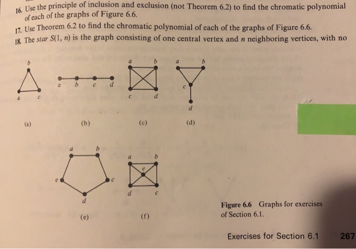 Solved Use the principle of inclusion and exclusion (not | Chegg.com