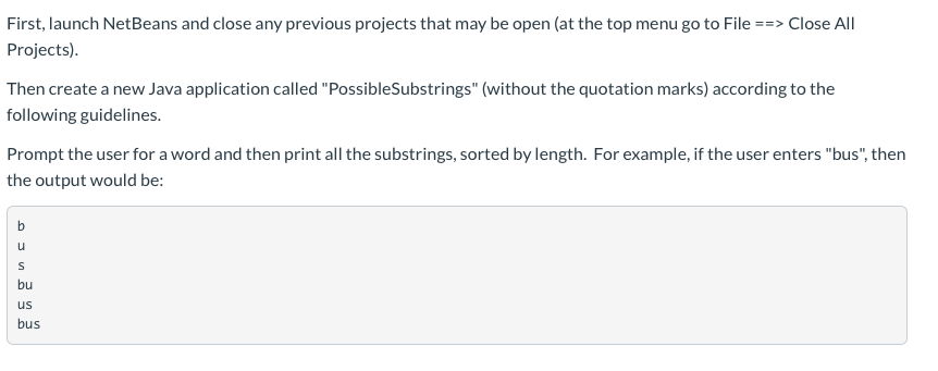 Solved First Launch Netbeans And Close Any Previous