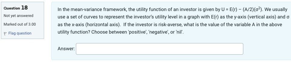 Solved Make sure you calculate standard deviation when | Chegg.com