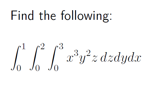 Solved Find the following: [ "$*$* | Chegg.com