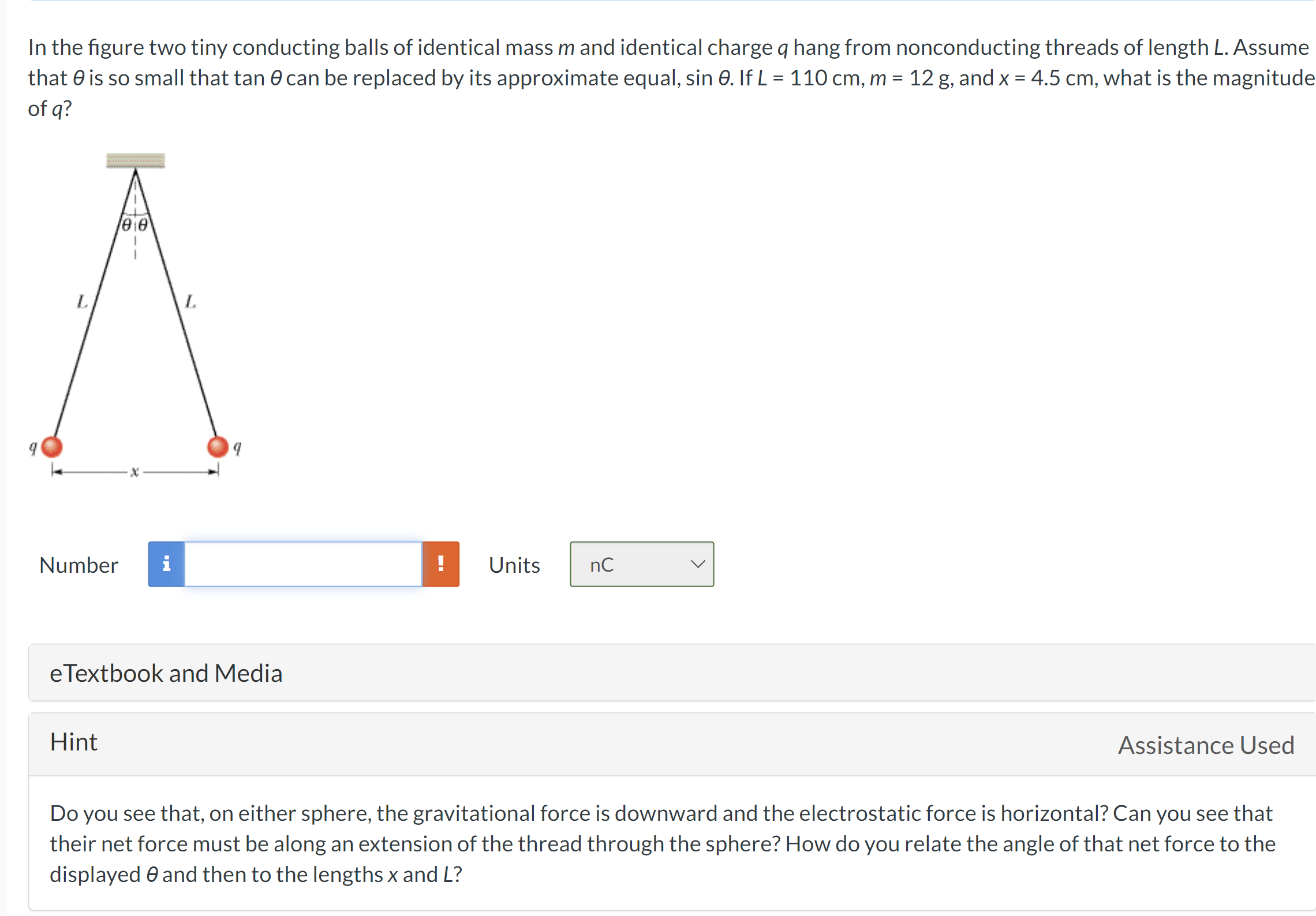 Solved In the figure two tiny conducting balls of identical | Chegg.com