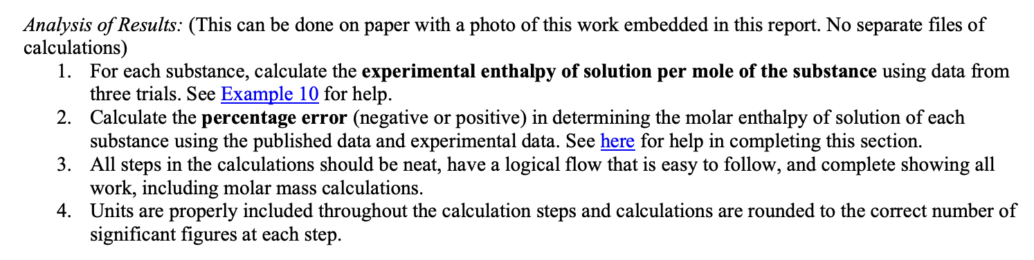 Solved Ammonium chloride (white powder) Lab Data: | Chegg.com