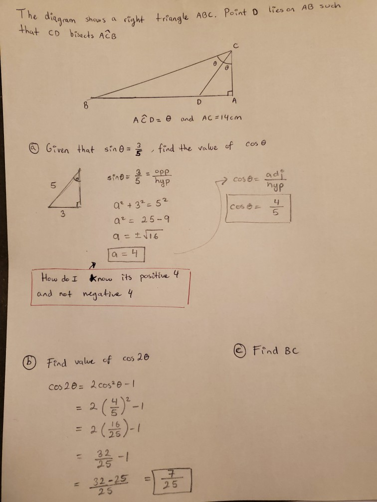Solved I am working on this problem, I understand letter a | Chegg.com