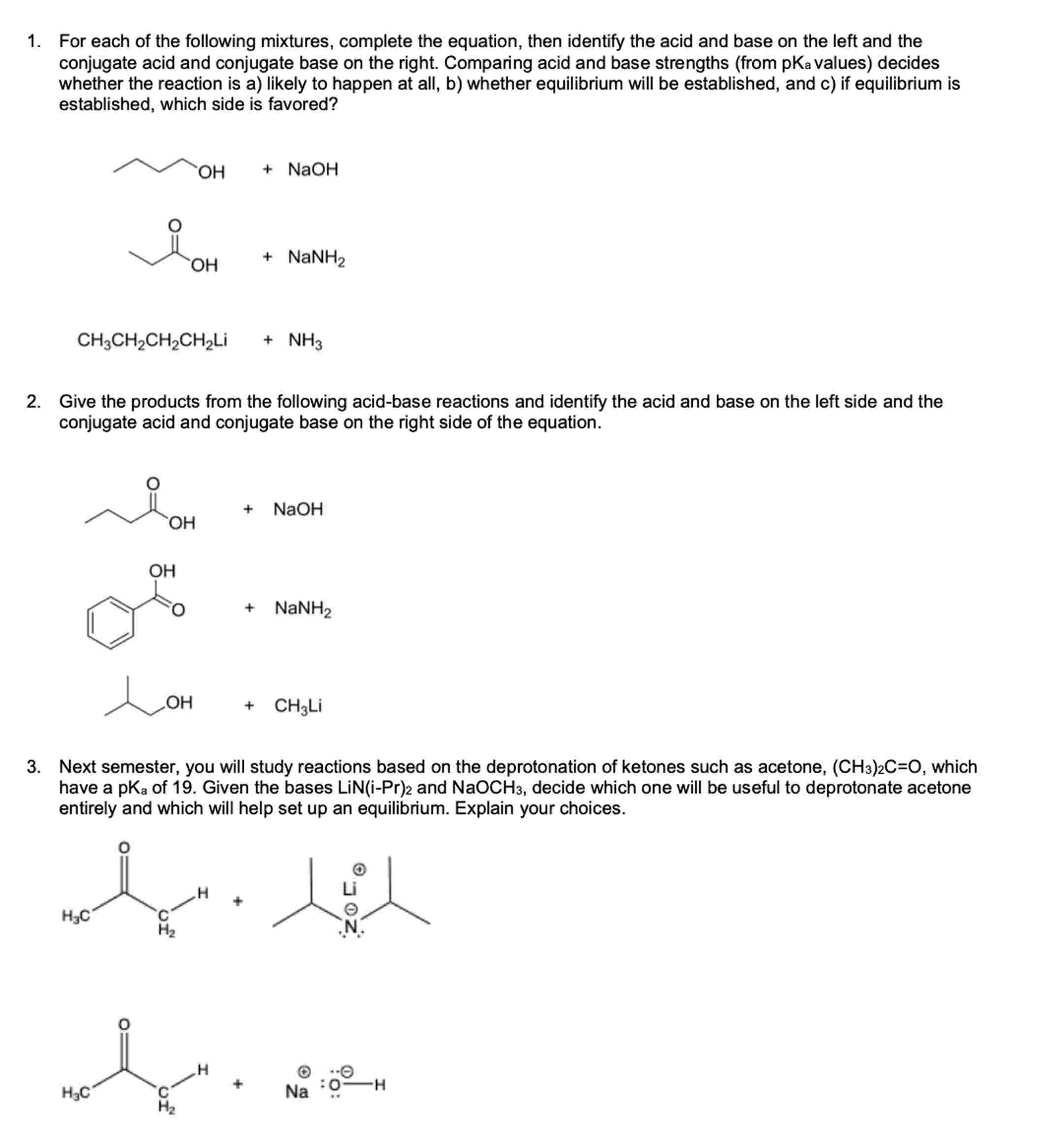 Solved For each of ﻿the following mixtures, complete the | Chegg.com