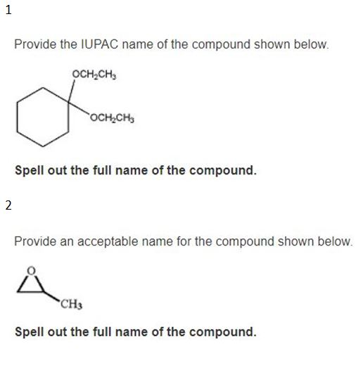 Solved Provide the IUPAC name of the compound shown below | Chegg.com