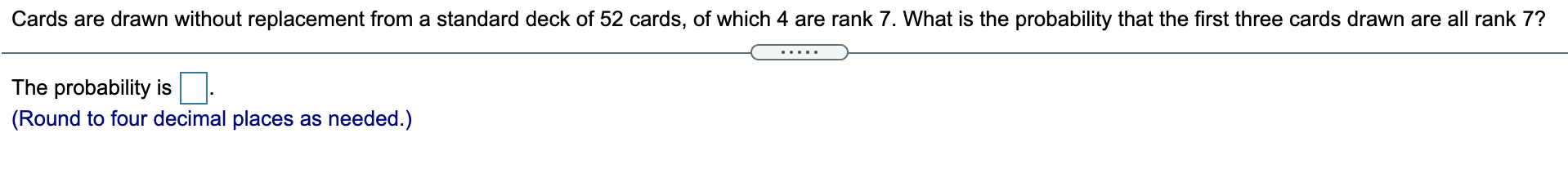 Solved Cards are drawn without replacement from a standard | Chegg.com