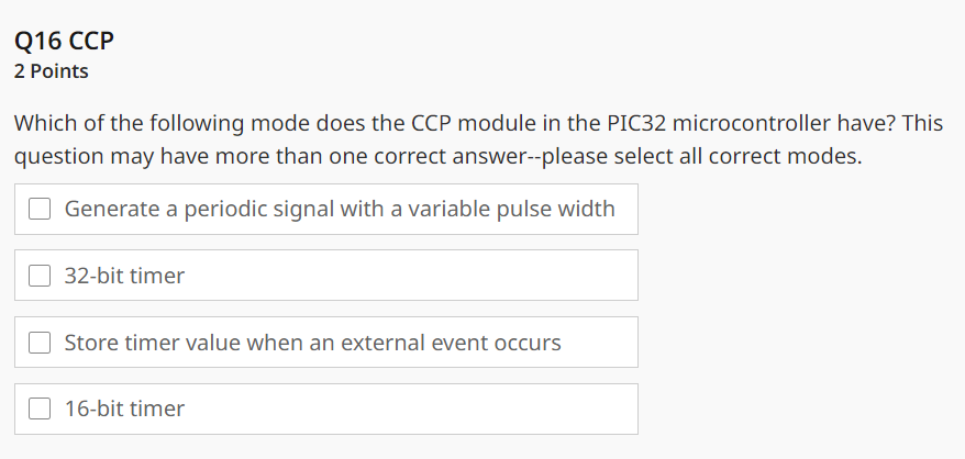 Solved The 12-bit ADC in PIC32 has a 4x higher resolution | Chegg.com