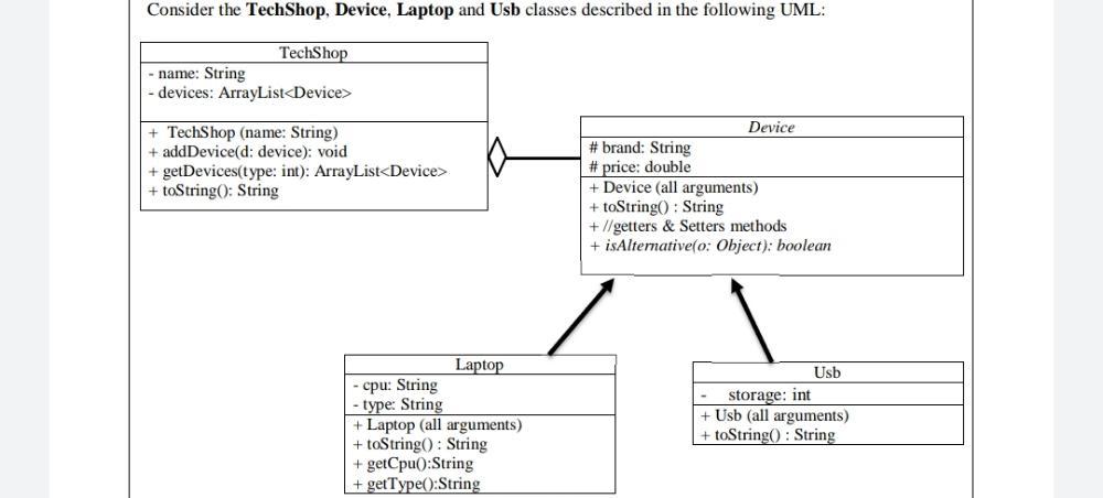 Solved Question 1: (15 Points) Implement the class Device. | Chegg.com