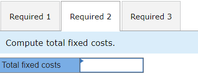 Solved Compute total fixed costs. Tempo Company's fixed | Chegg.com