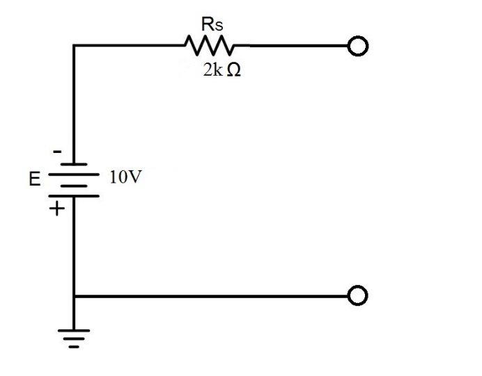 Solved Figure 8.45) Convert the voltage source with RS of | Chegg.com