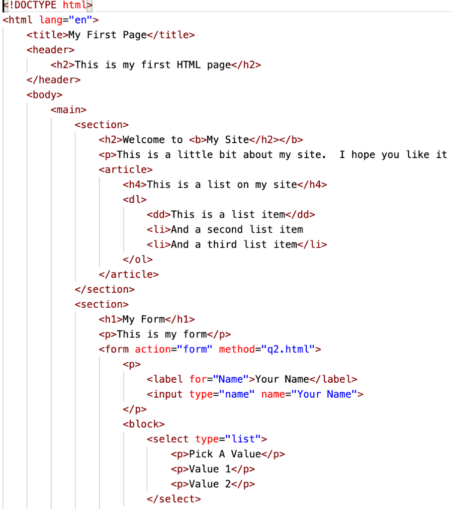 Solved You have been asked to review an HTML page by your | Chegg.com