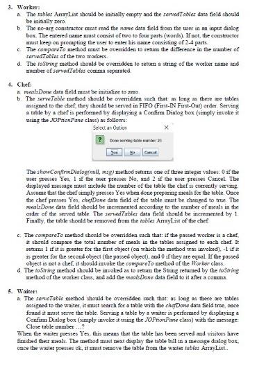Solved → Write a JAVA program to build an appropriate | Chegg.com