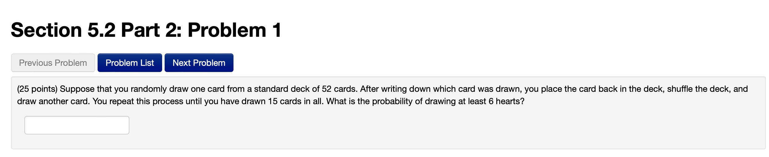 Solved (25 points) Suppose that you randomly draw one card | Chegg.com