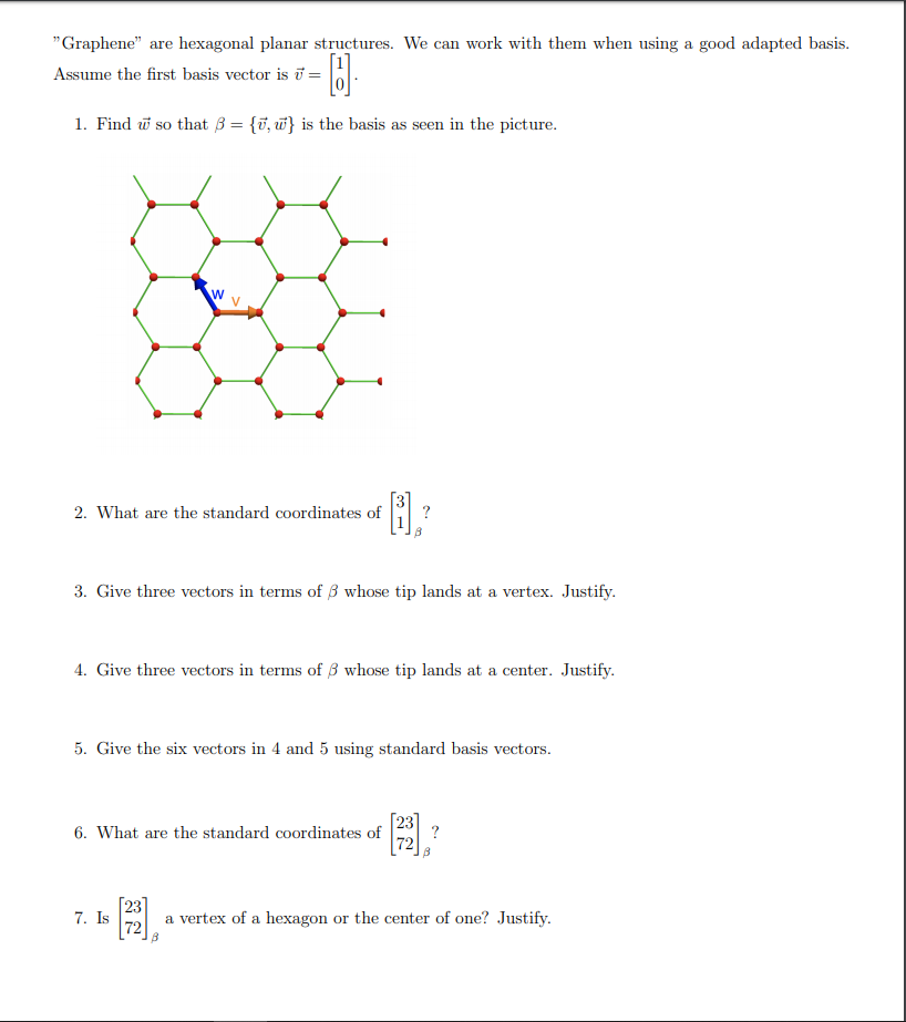 Solved "Graphene" are hexagonal planar structures. We can | Chegg.com