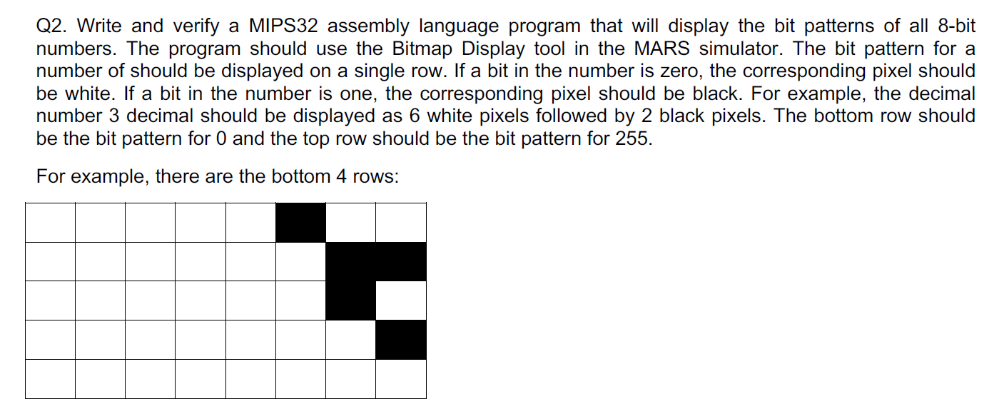 Write And Verify A Mips32 Assembly Language Program 