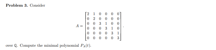 Solved Let T be a linear endomorphism on a vector space V | Chegg.com