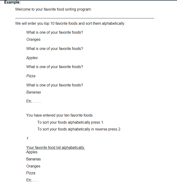 Solved This program will ask the user to enter their | Chegg.com