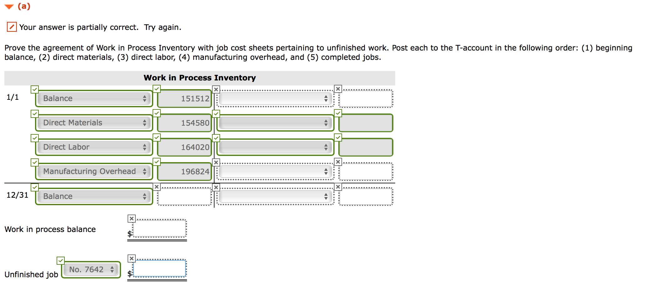Solved Problem 2-2A (Video) (Part Level Submission) For the | Chegg.com