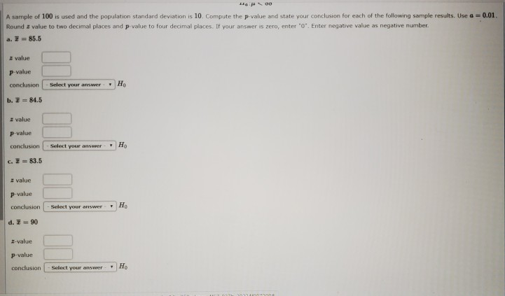 Solved Consider the following hypothesis test: H: > 88 H: | Chegg.com