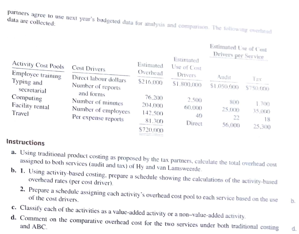 Solved 15.1A (LO 1, 2, 3, 4) Hy and van Larsweerde is a | Chegg.com