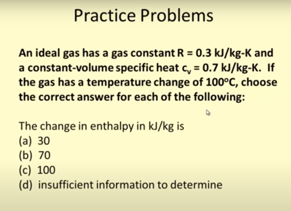 Solved Also solve for change in internal energy with the | Chegg.com