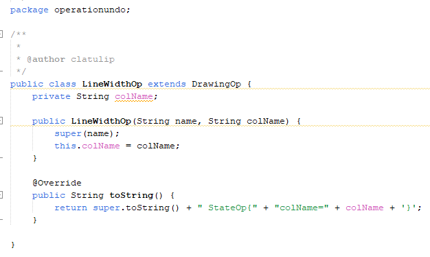 Solved Part 2 idd a LineWidthOp class, and integrate into | Chegg.com