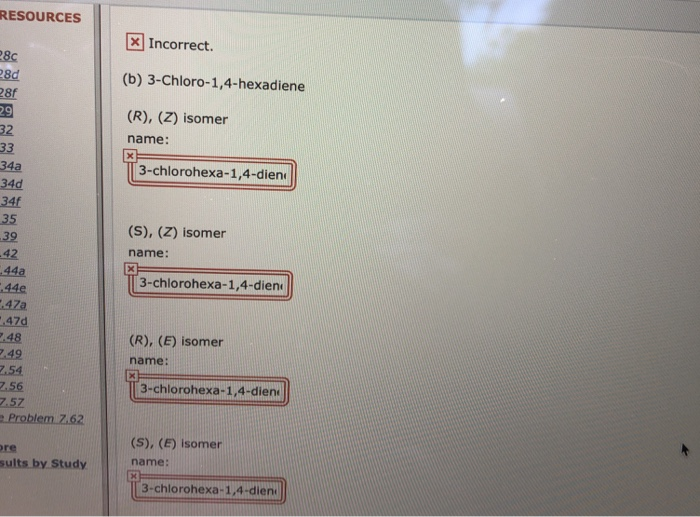 Solved FULL SCREEN PRINT Write three-dimensional formulas | Chegg.com