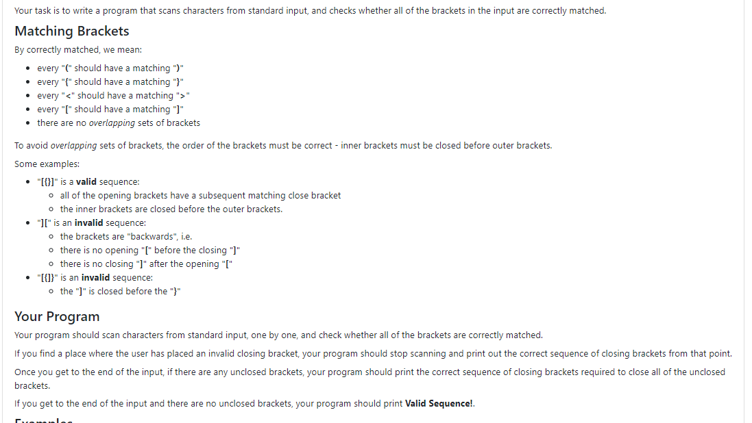 Solved Your Task Is To Write A Program That Scans Characters 