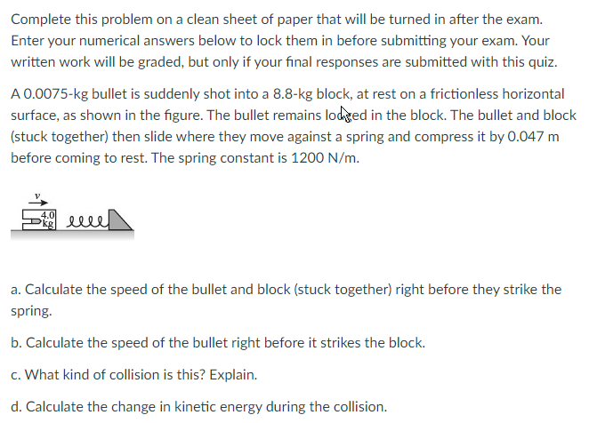 Solved Complete this problem on a clean sheet of paper that | Chegg.com