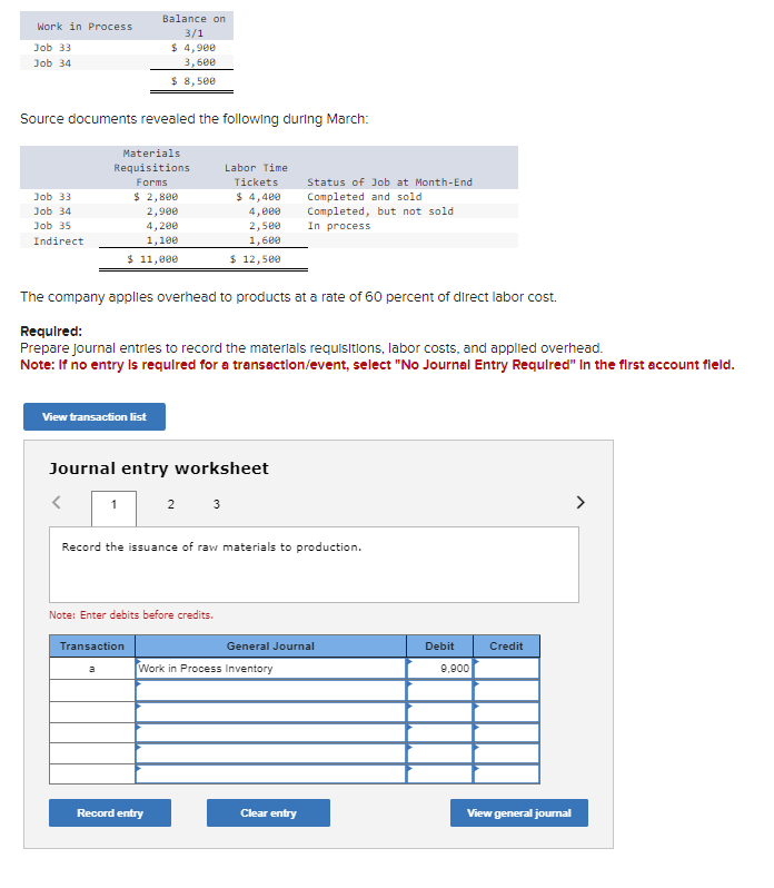 Solved Source documents revealed the following during | Chegg.com