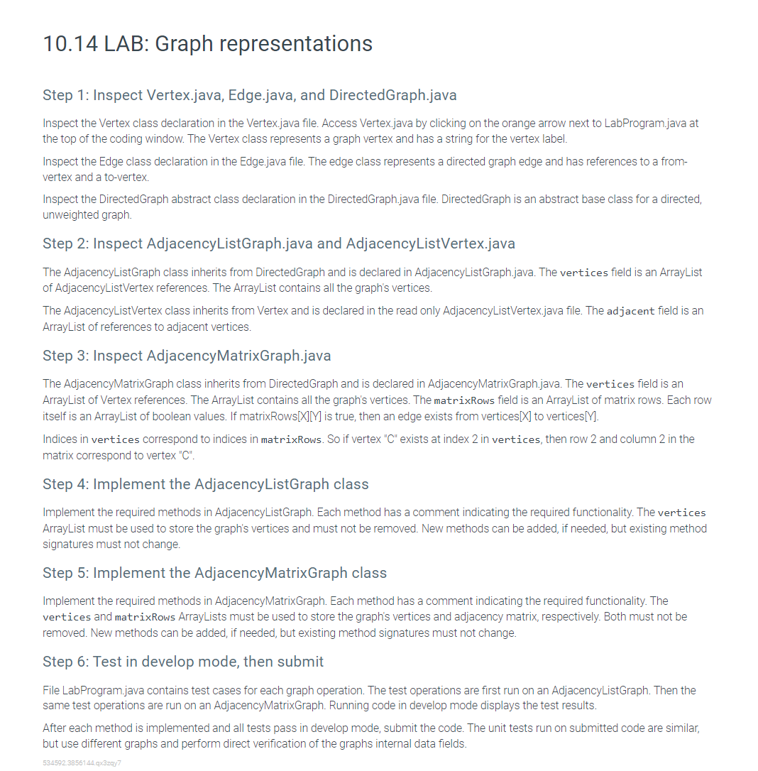 marked as read only Current file: LabProgram.java // | Chegg.com