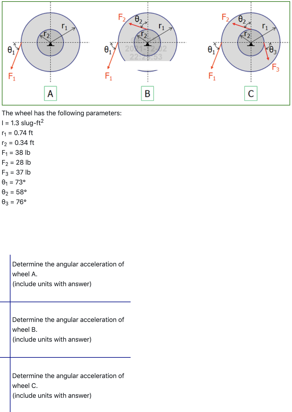 Solved o22 02 11 e 0 01) 20 01 03 13 F3 F F1 F1 A B С The | Chegg.com