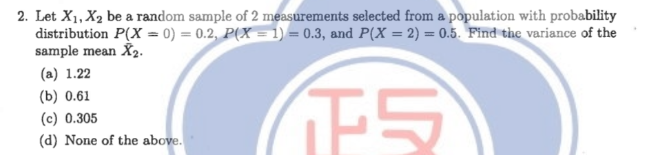 Solved Let x_(1),x_(2) ﻿be a random sample of 2 | Chegg.com