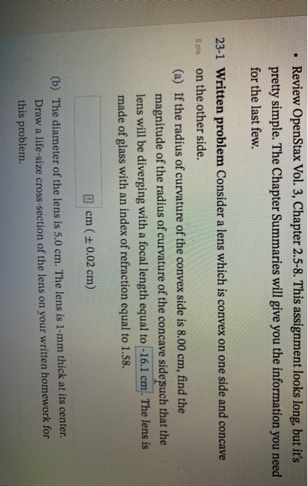 Solved Review OpenStax Vol. 3, Chapter 2.5-8. This | Chegg.com