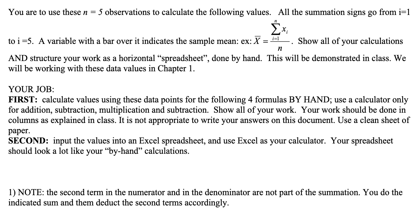 Solved Summation practice | Chegg.com