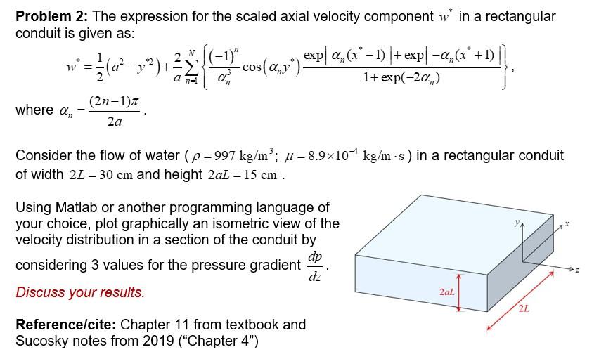 Problem 2: The expression for the scaled axial | Chegg.com