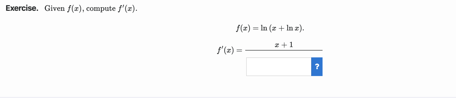 Solved Exercise. Use implicit differentiation to find a | Chegg.com