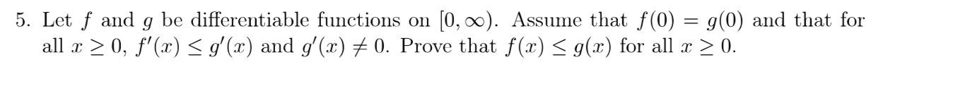 Solved This is homework for Advanced Calculus by Patrick | Chegg.com