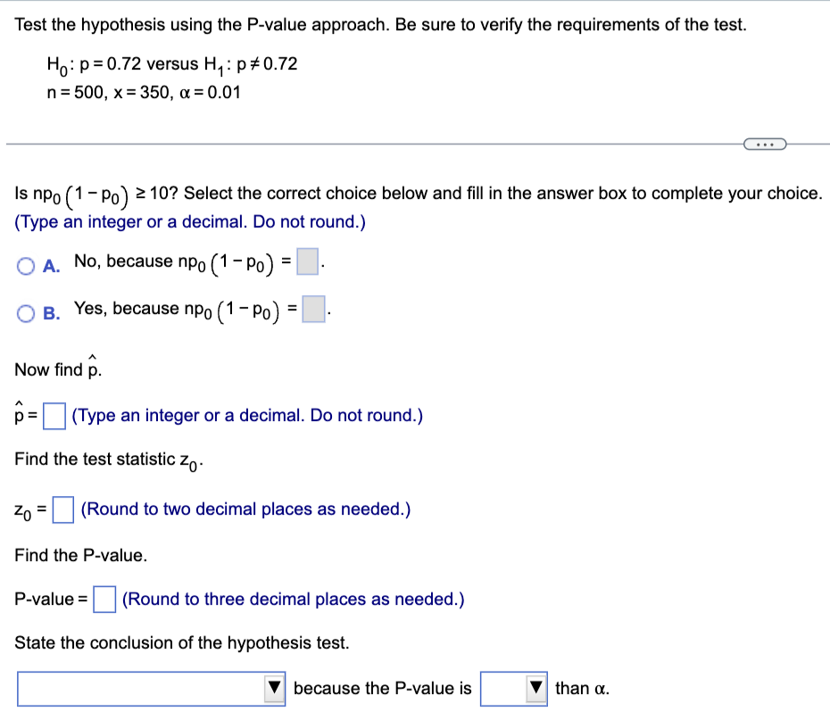 Solved Test the hypothesis using the P-value approach. Be | Chegg.com